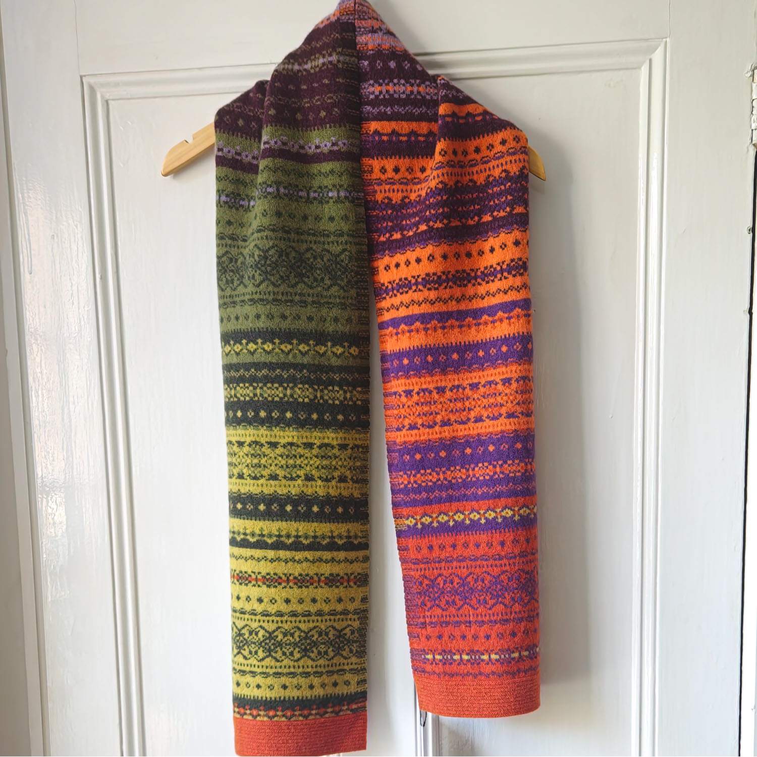 Eribe Alloa Fairisle Scarf Sirius Timeless