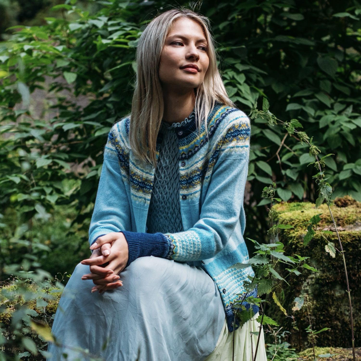 Eribe Alpine Cardigan Mermaid Timeless