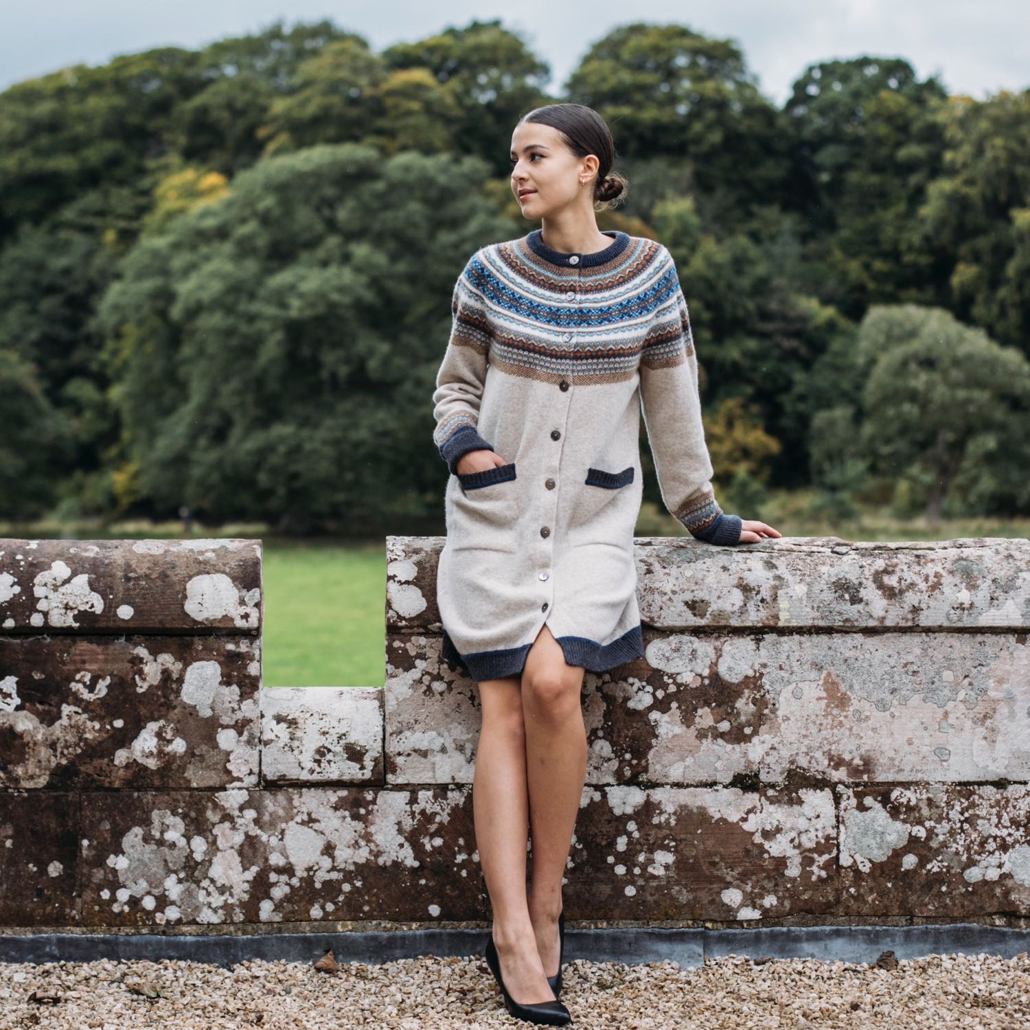 Eribe Alpine Long Cardigan Taurus Timeless