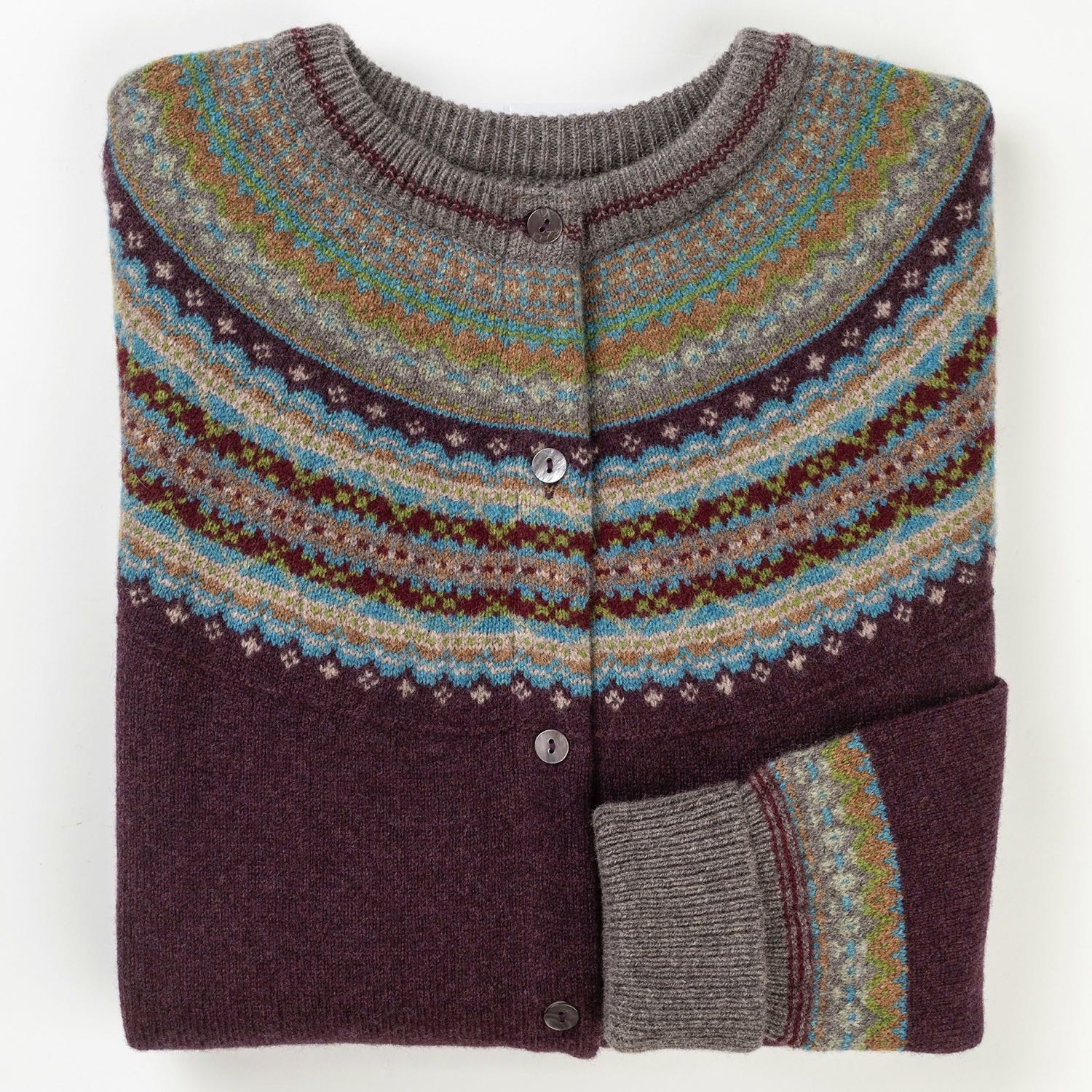 Eribe short Alpine cardigan Esmeralda Timeless