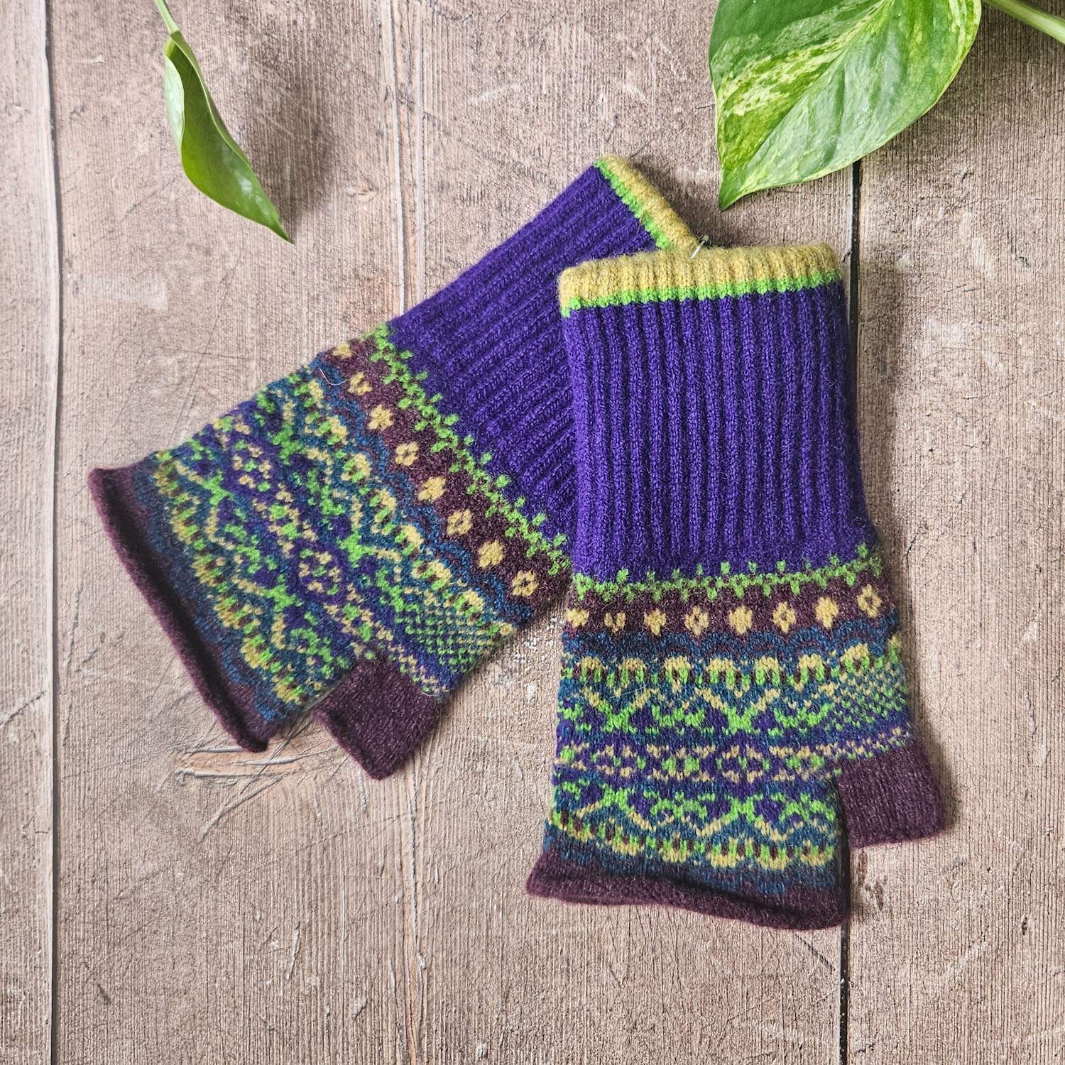 Eribe Alloa Fairisle Scarf Sirius Timeless