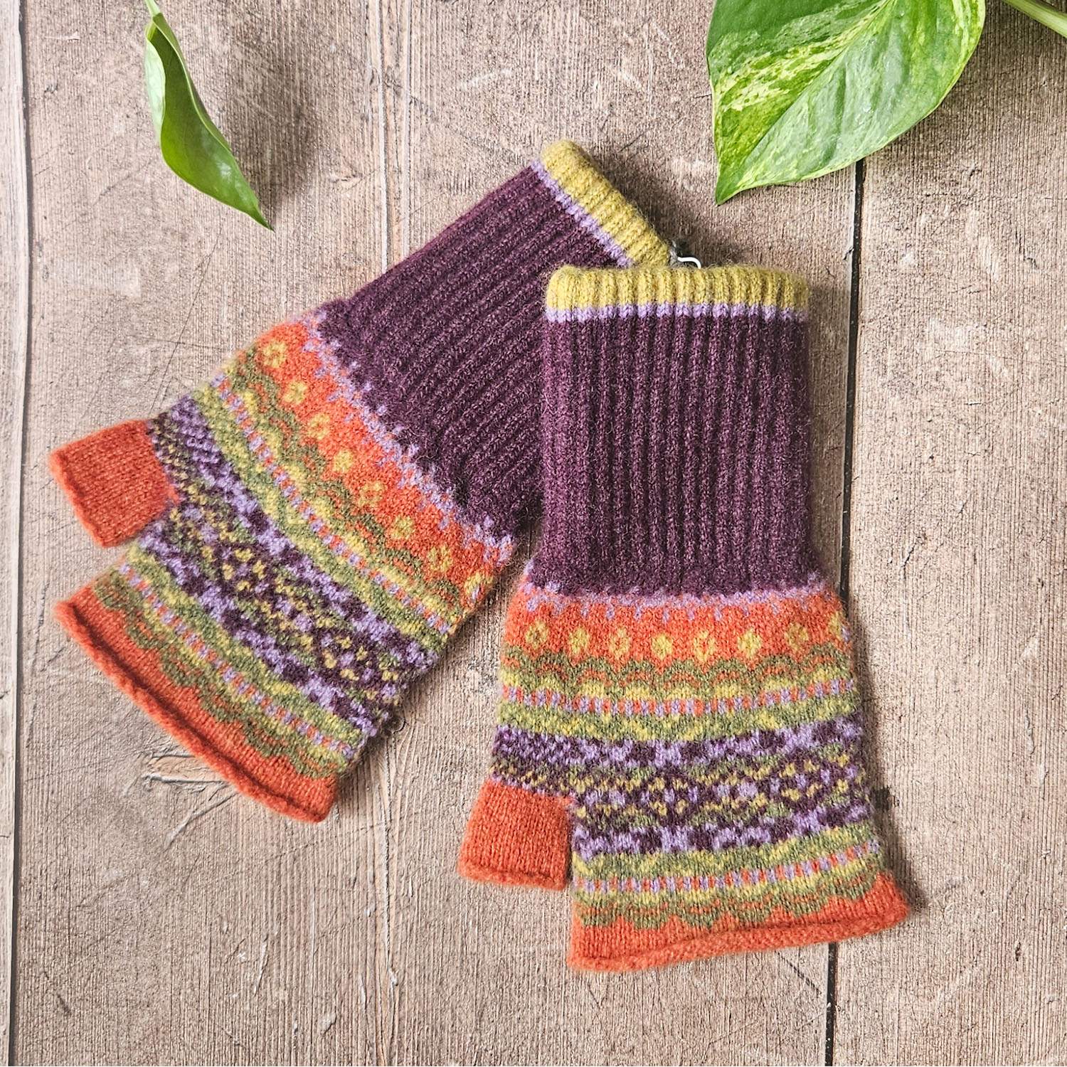 Eribe Alloa Open Mittens Copperland Timeless