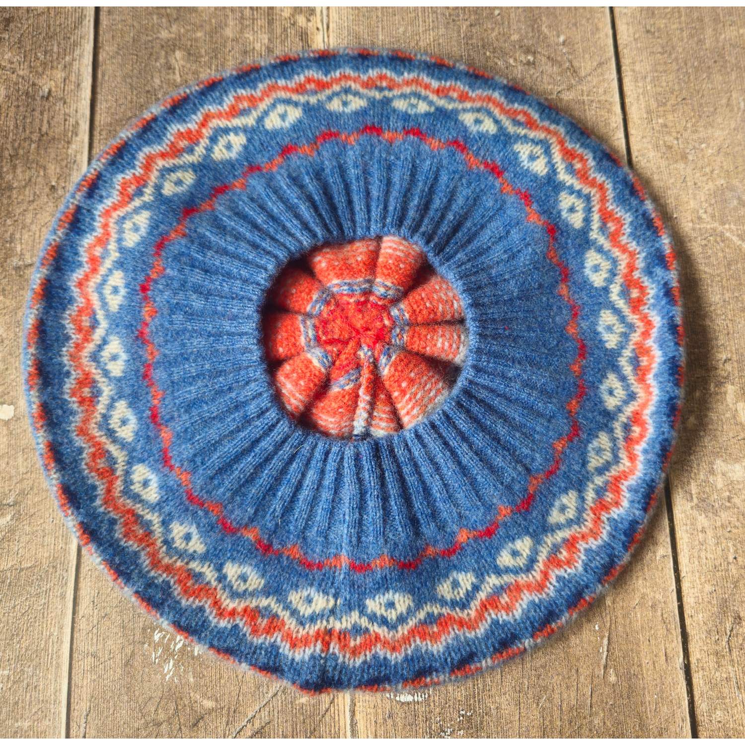 Eribe Alloa Beret Blue Bella Timeless