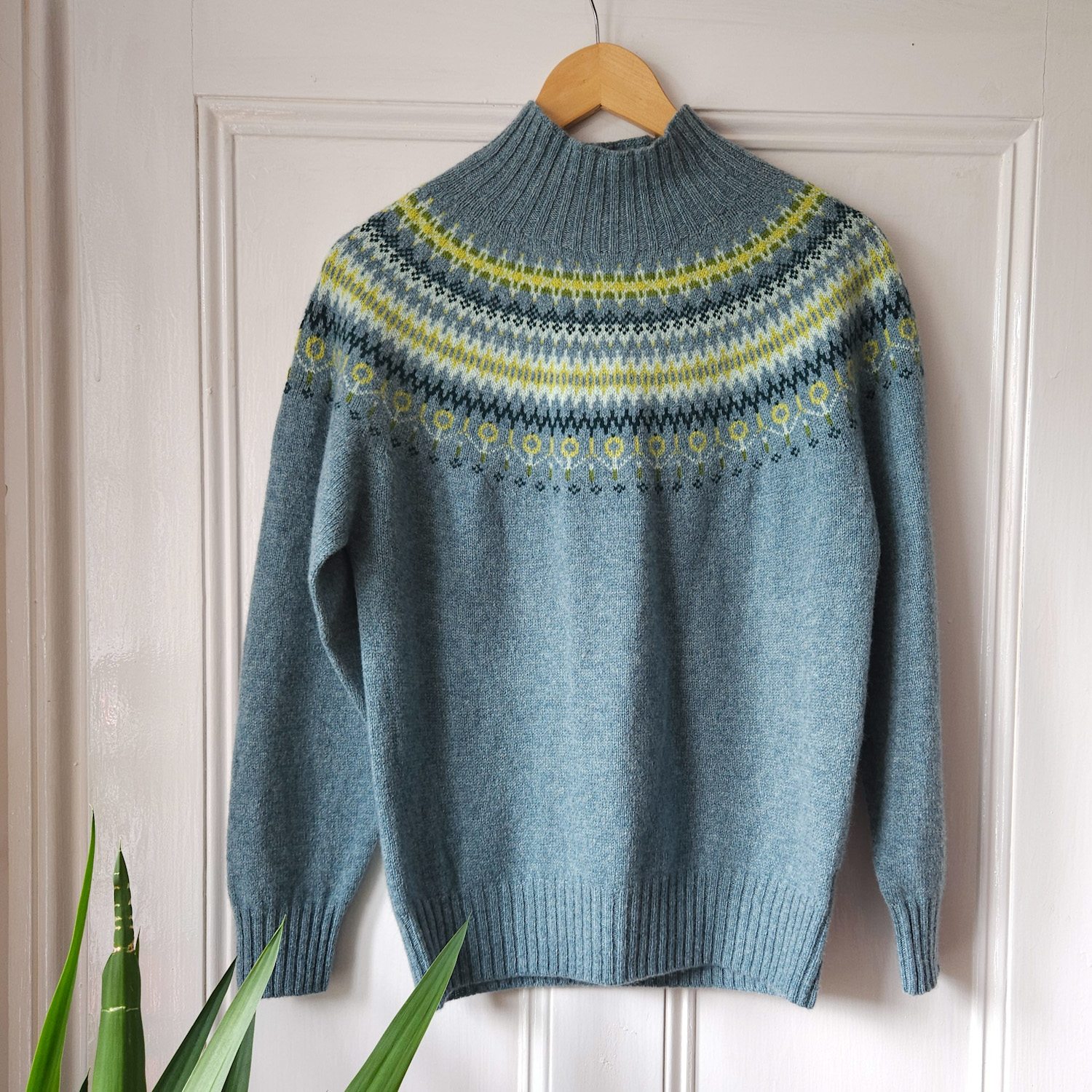 Harley of Scotland tweed wool jumper Harris Timeless