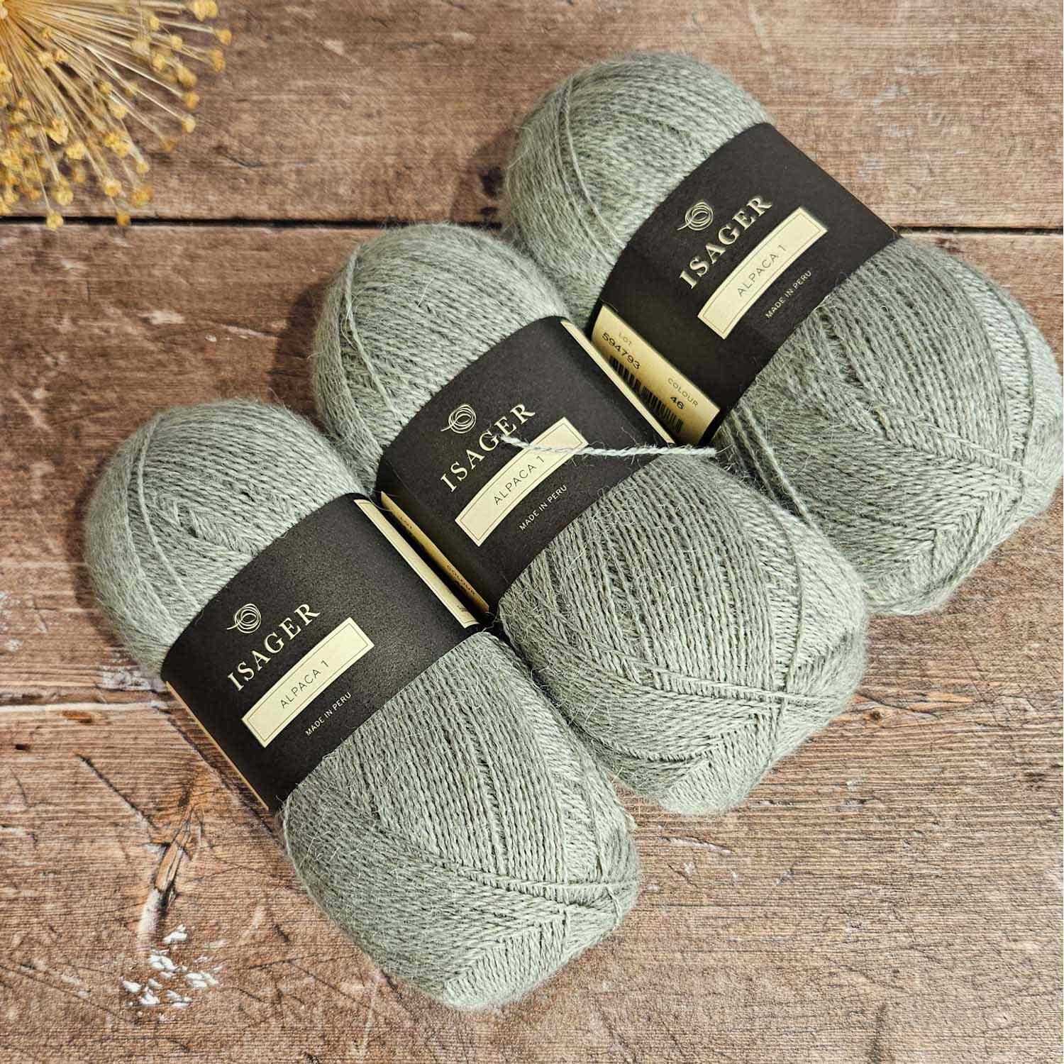 Isager Alpaca 1 yarn 50g - colour 46 Timeless