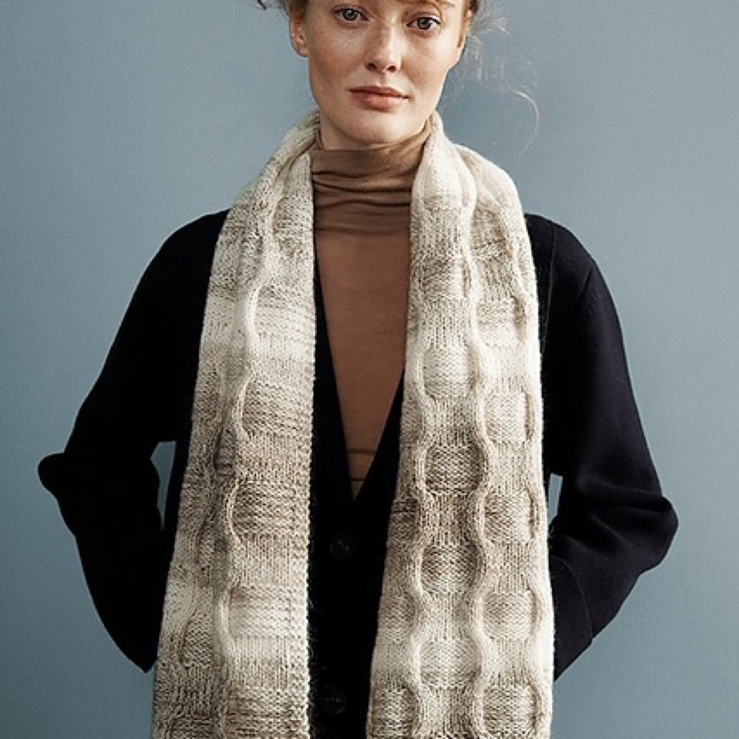 Ulo Scarf by Marianne Isager kit Timeless