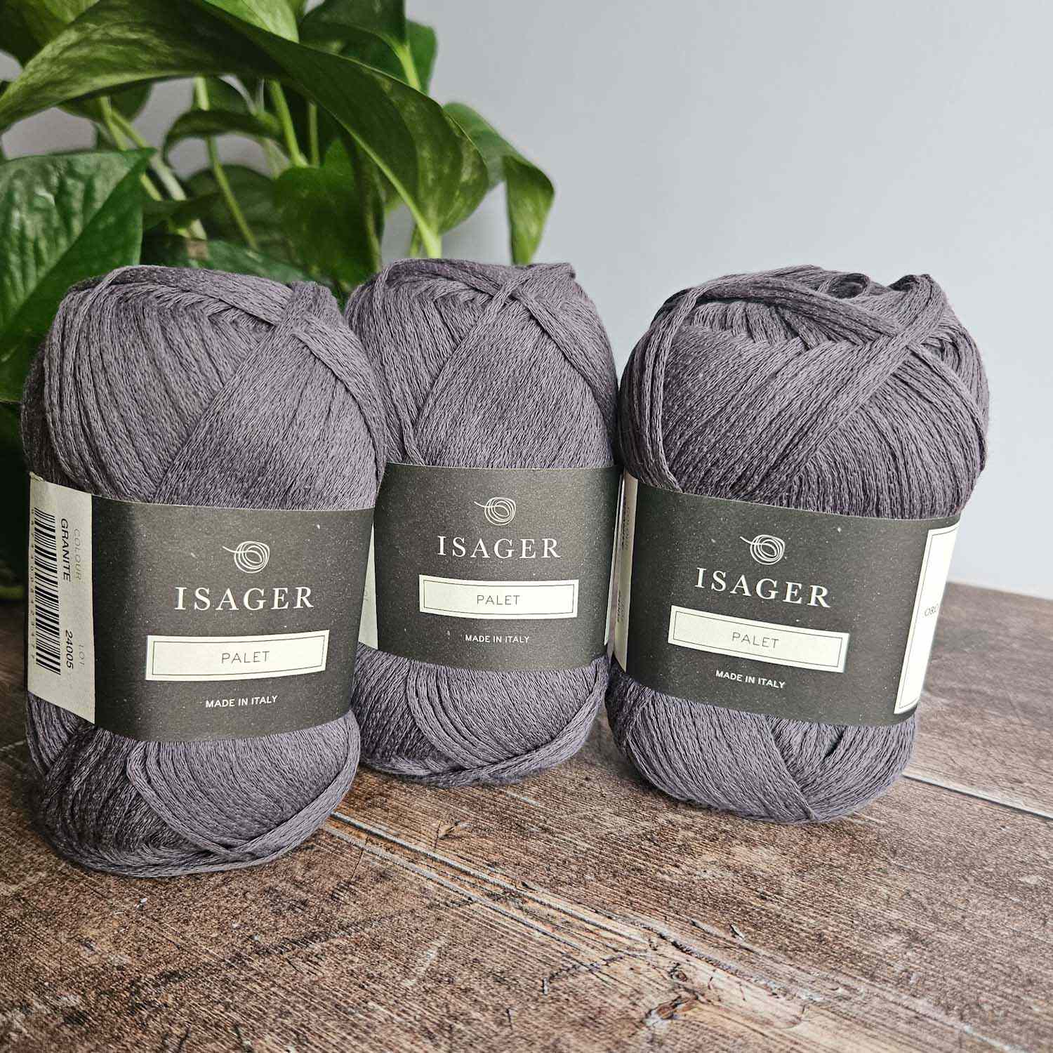 Isager Palet yarn Granite Timeless