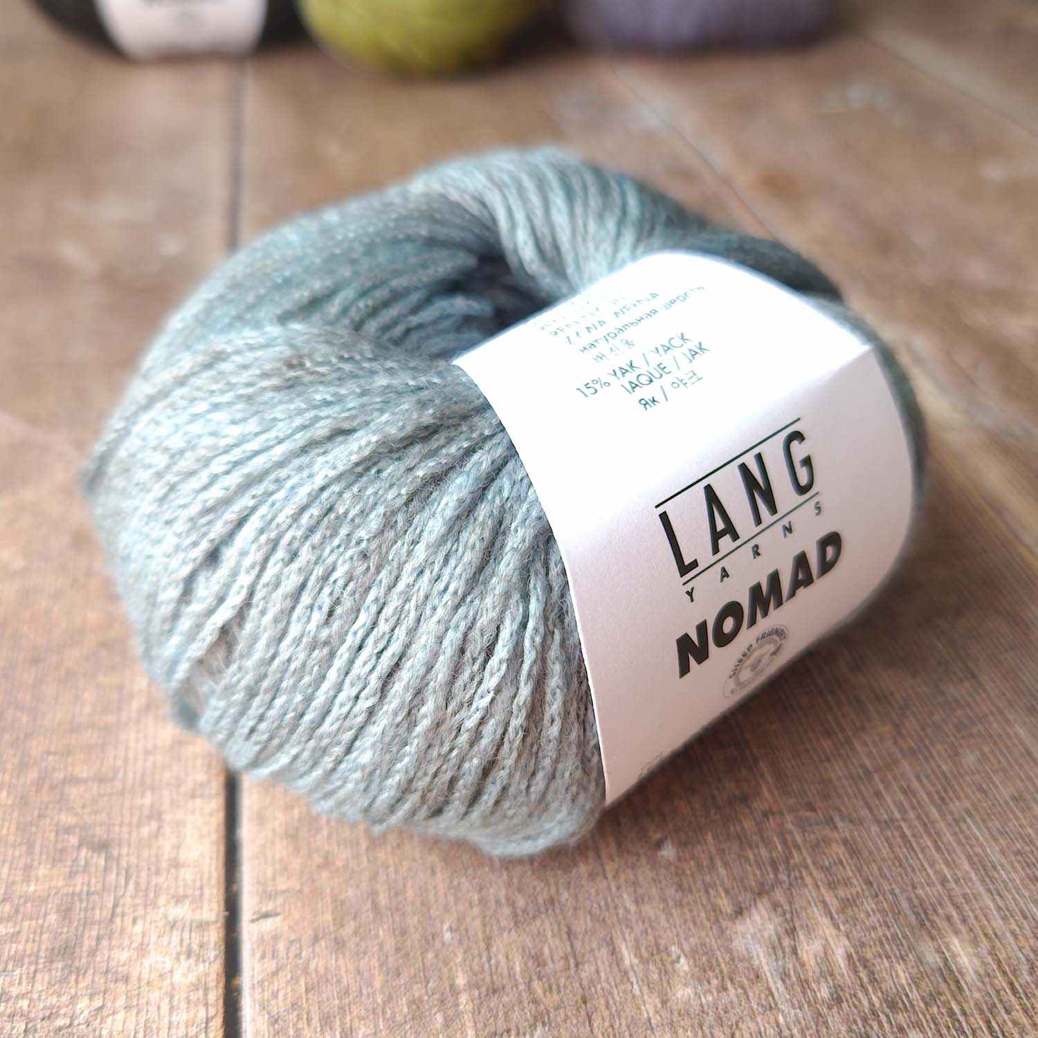 Lang NOMAD Yarn | Yak & Merino Sport Weight | colour 097 Timeless