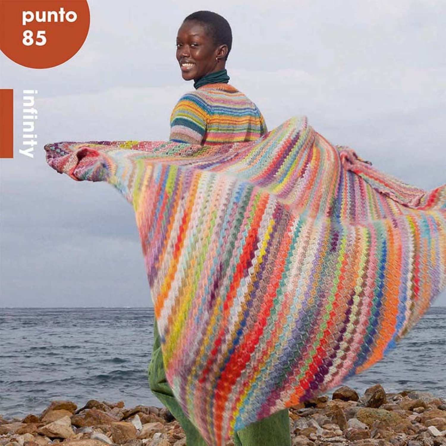 Lang Infinity Yarn for Knitting & Crochet colour 002 Timeless