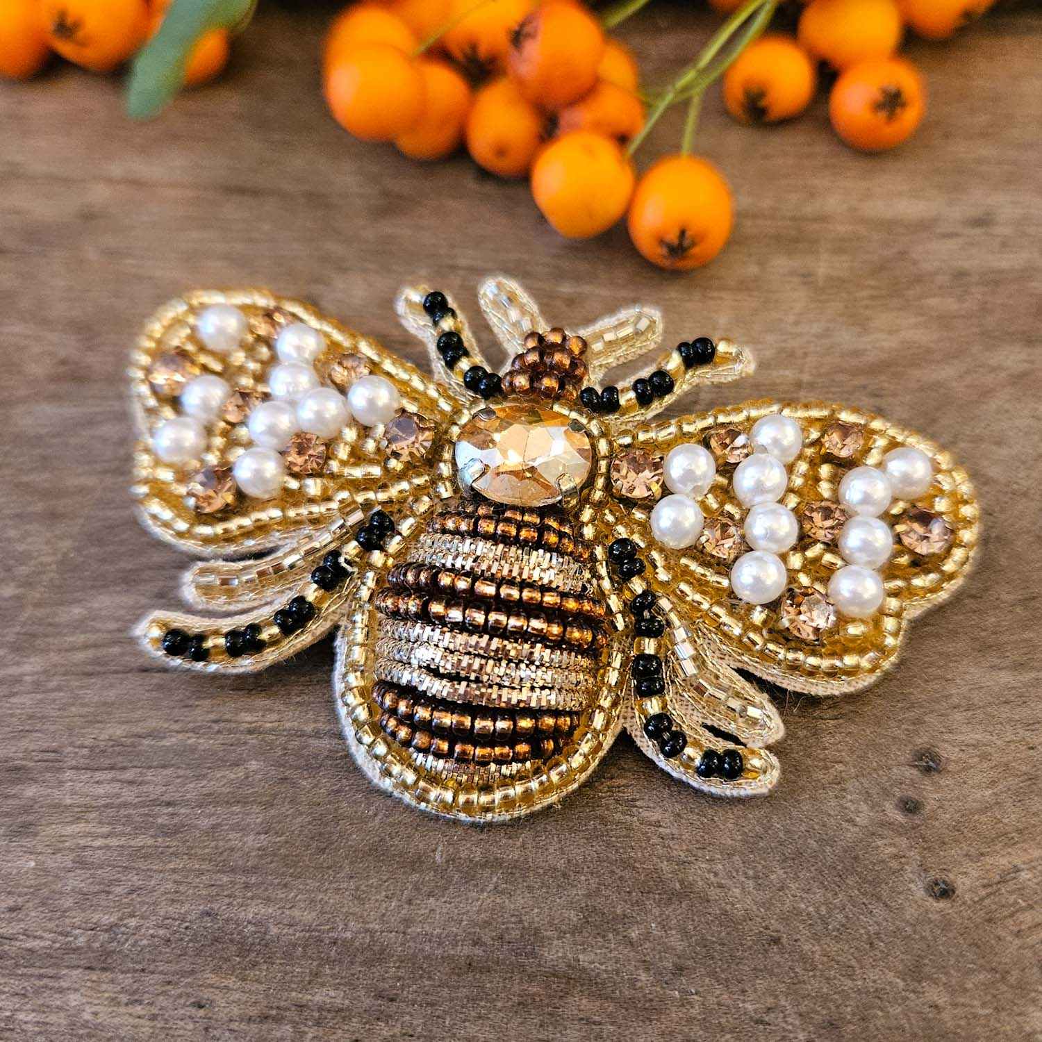 Beaded Squirrel Brooch Sparkly Christmas Gifts My Doris Timeless