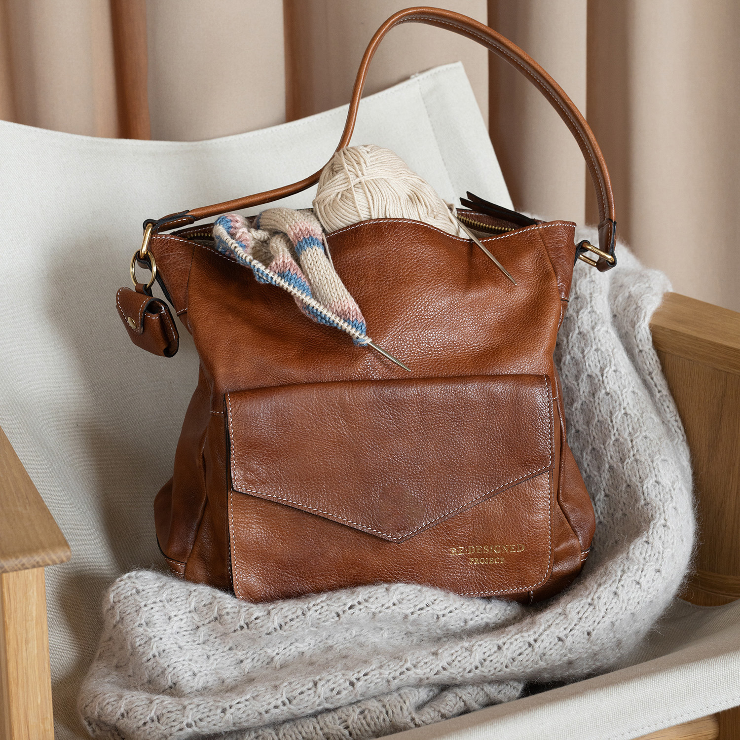 RE:Design Project 5 large purse Timeless