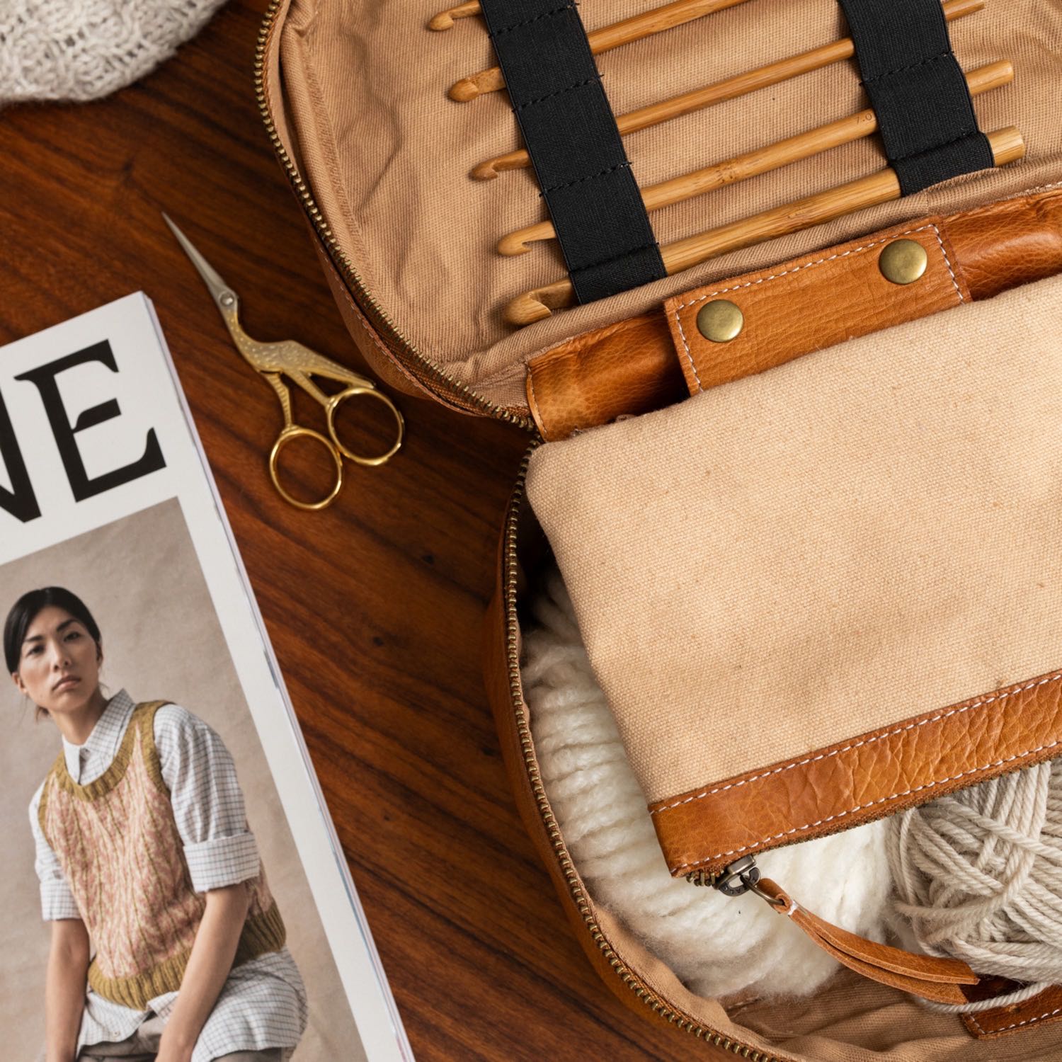 RE:Design Project 31 knitting case Timeless