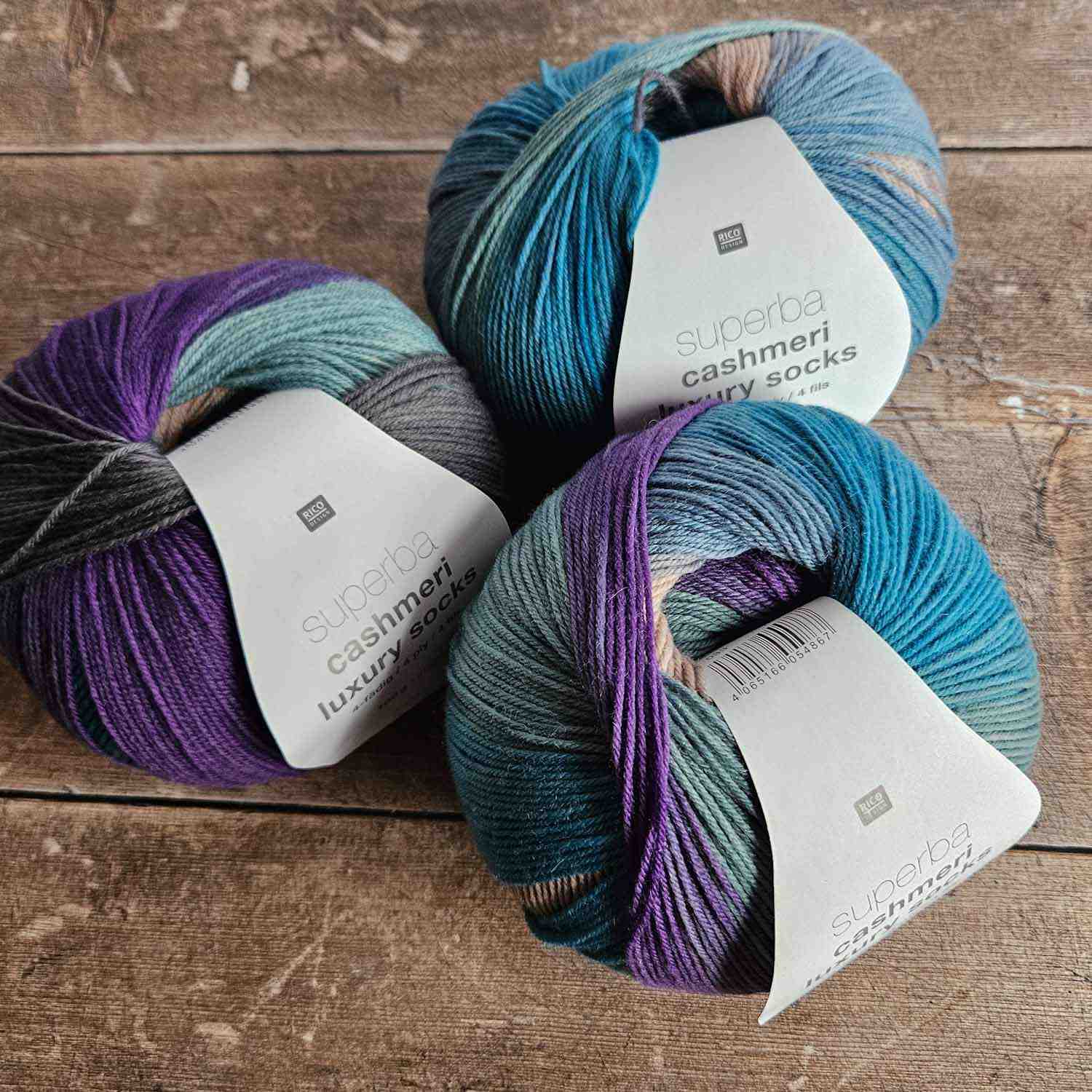 Rico Superba Cashmeri Luxury Sock Yarn 100g - 033 Timeless