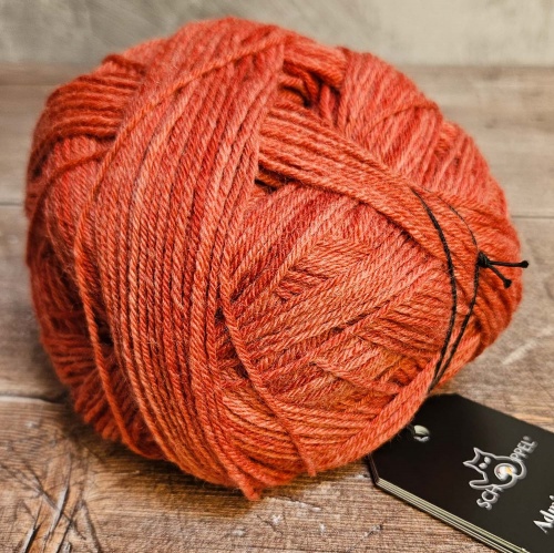 Schoppel Admiral Pro Shadow Sock Yarn - Red Ochre Timeless